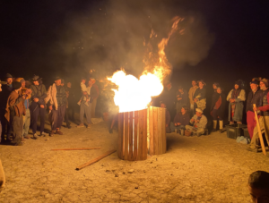 Biochar Effigy Burn - Burners Without Borders